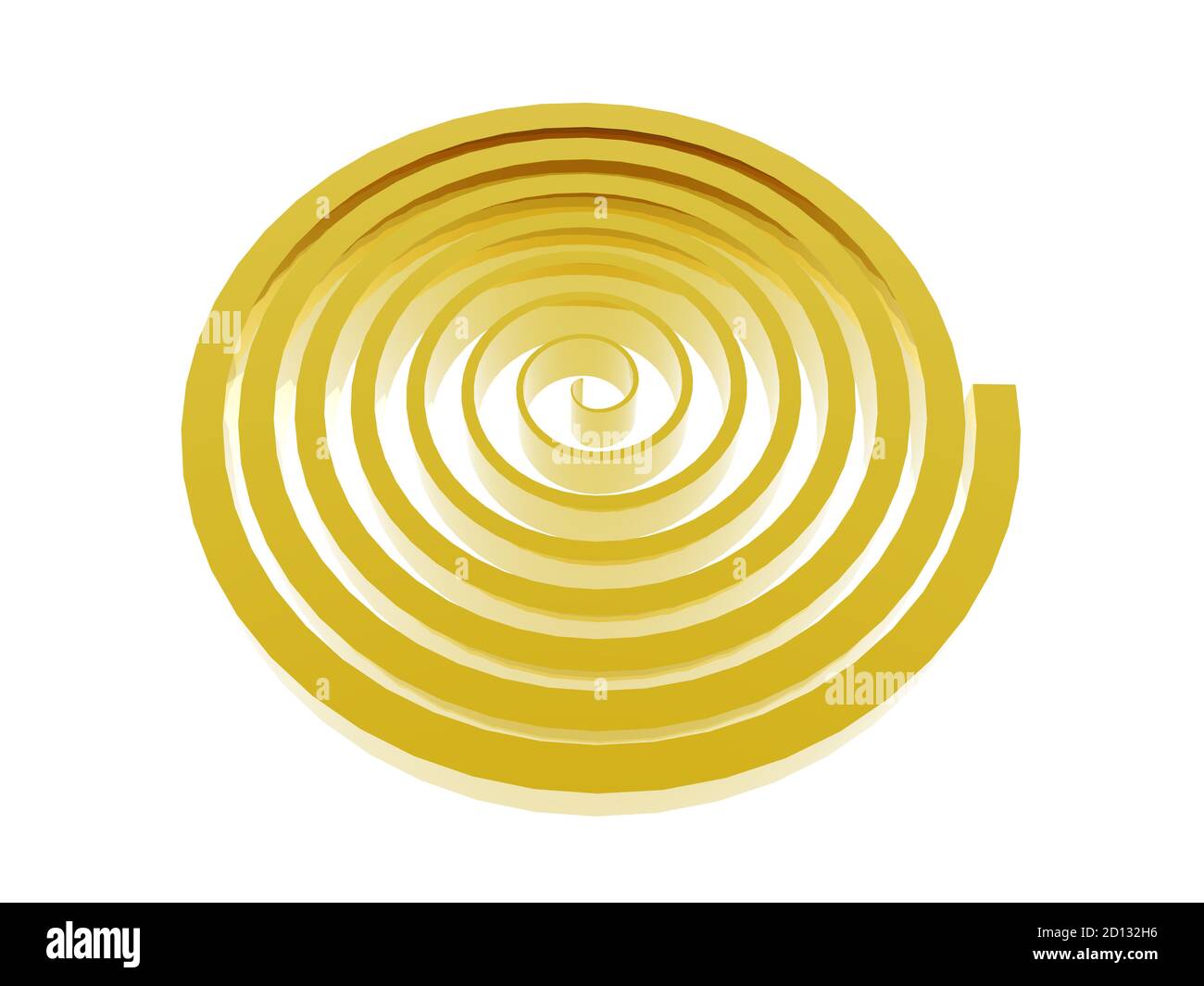 metallic steel spring for watches Stock Photo - Alamy