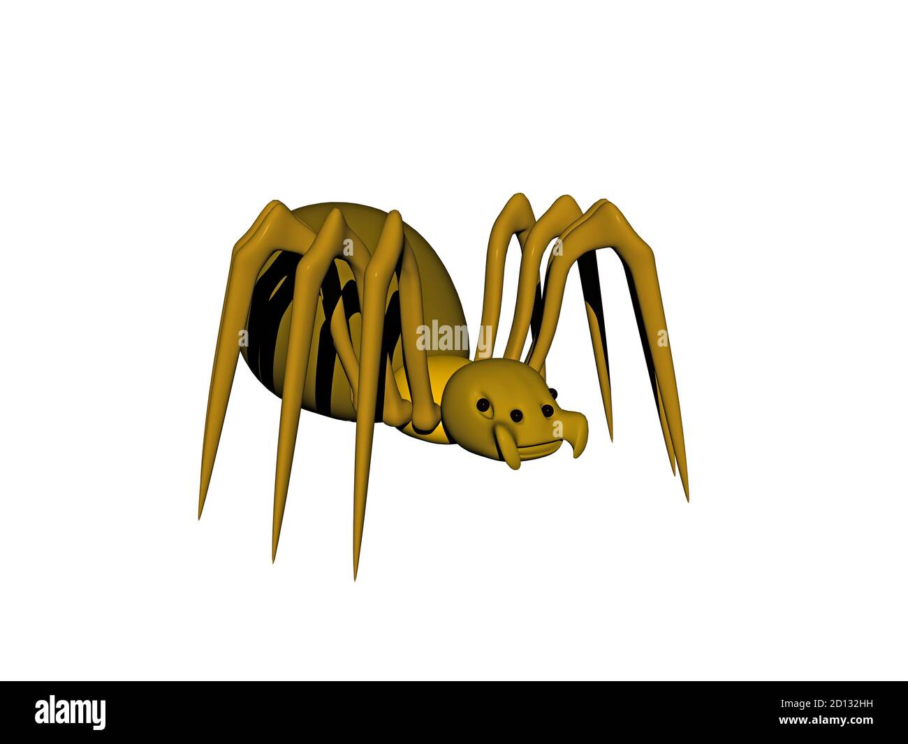 dangerous poisonous spider with sharp jaws Stock Photo - Alamy