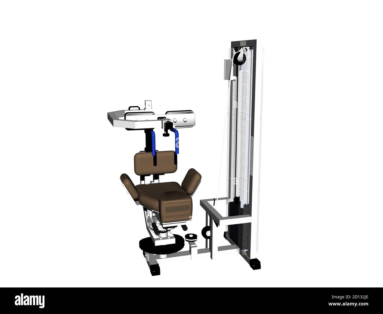 Fitness machine in gym Cut Out Stock Images & Pictures - Alamy
