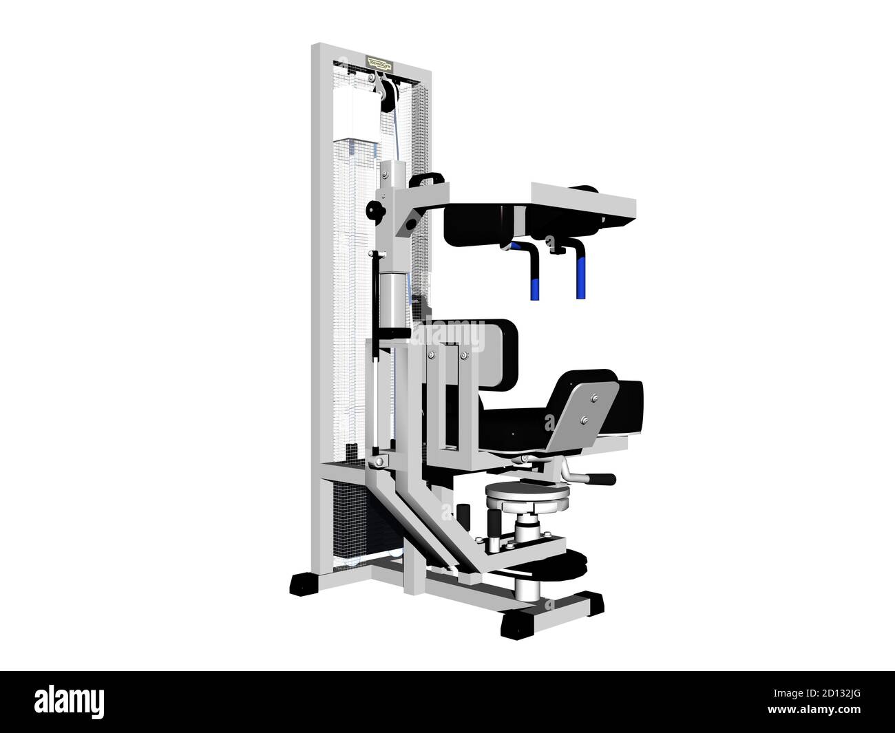 Fitness machine in gym Cut Out Stock Images & Pictures - Alamy