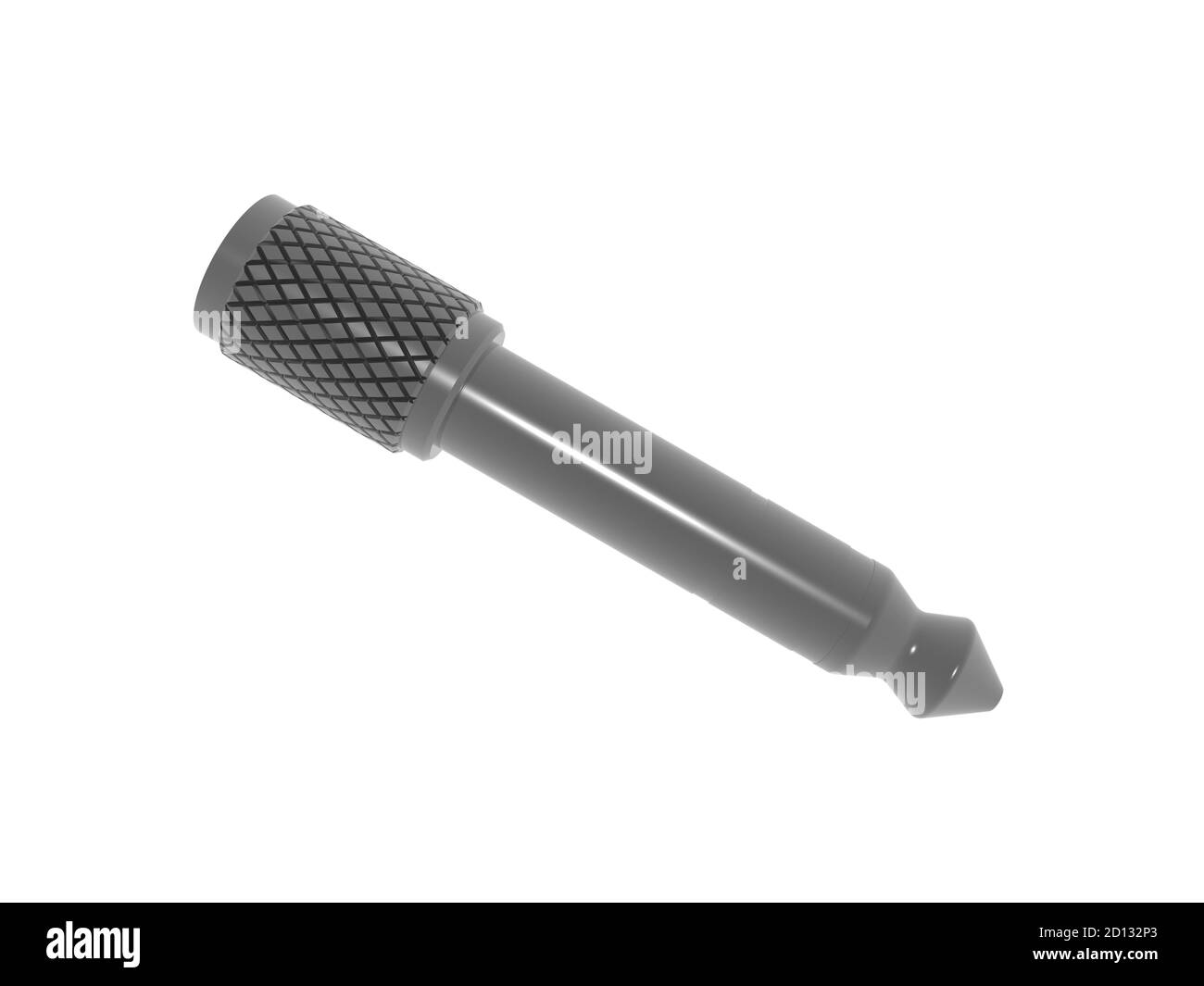 metallic jack plug for audio Stock Photo - Alamy