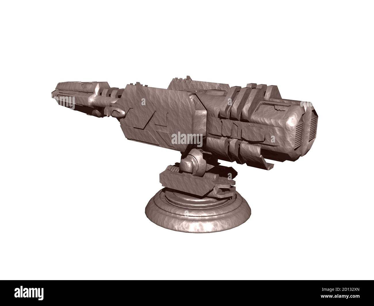 heavy steel laser gun Stock Photo - Alamy