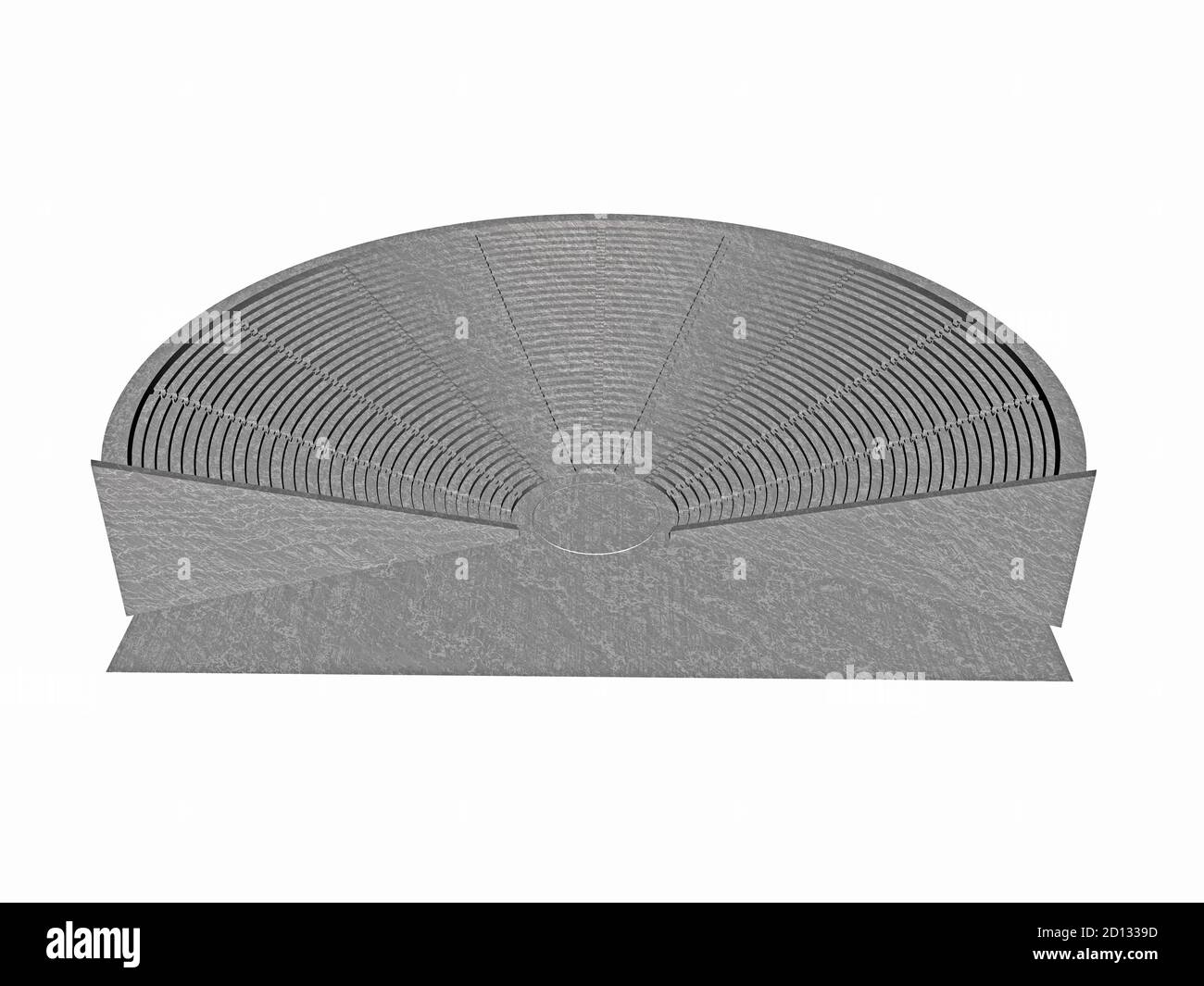 historic stone amphitheater in Greece Stock Photo - Alamy