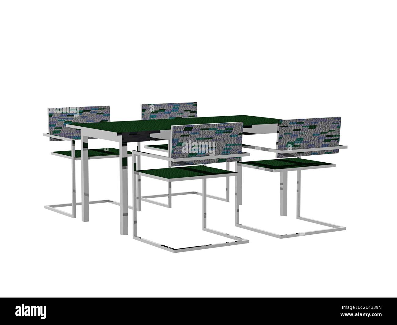modern office table with chairs Stock Photo - Alamy