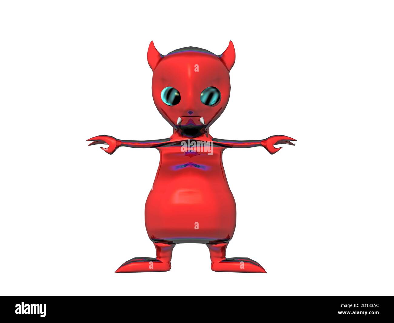 Cartoon devil character Cut Out Stock Images & Pictures - Alamy