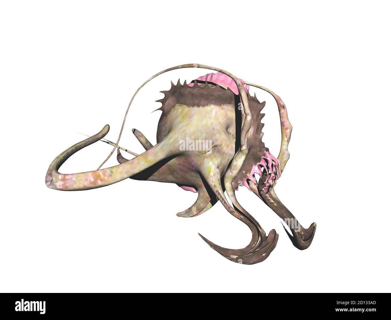 dangerous octopus monster with tentacles Stock Photo - Alamy