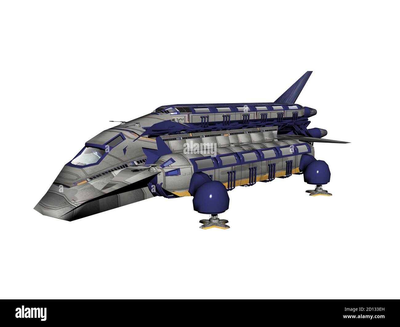 modern space shuttle in space Stock Photo - Alamy