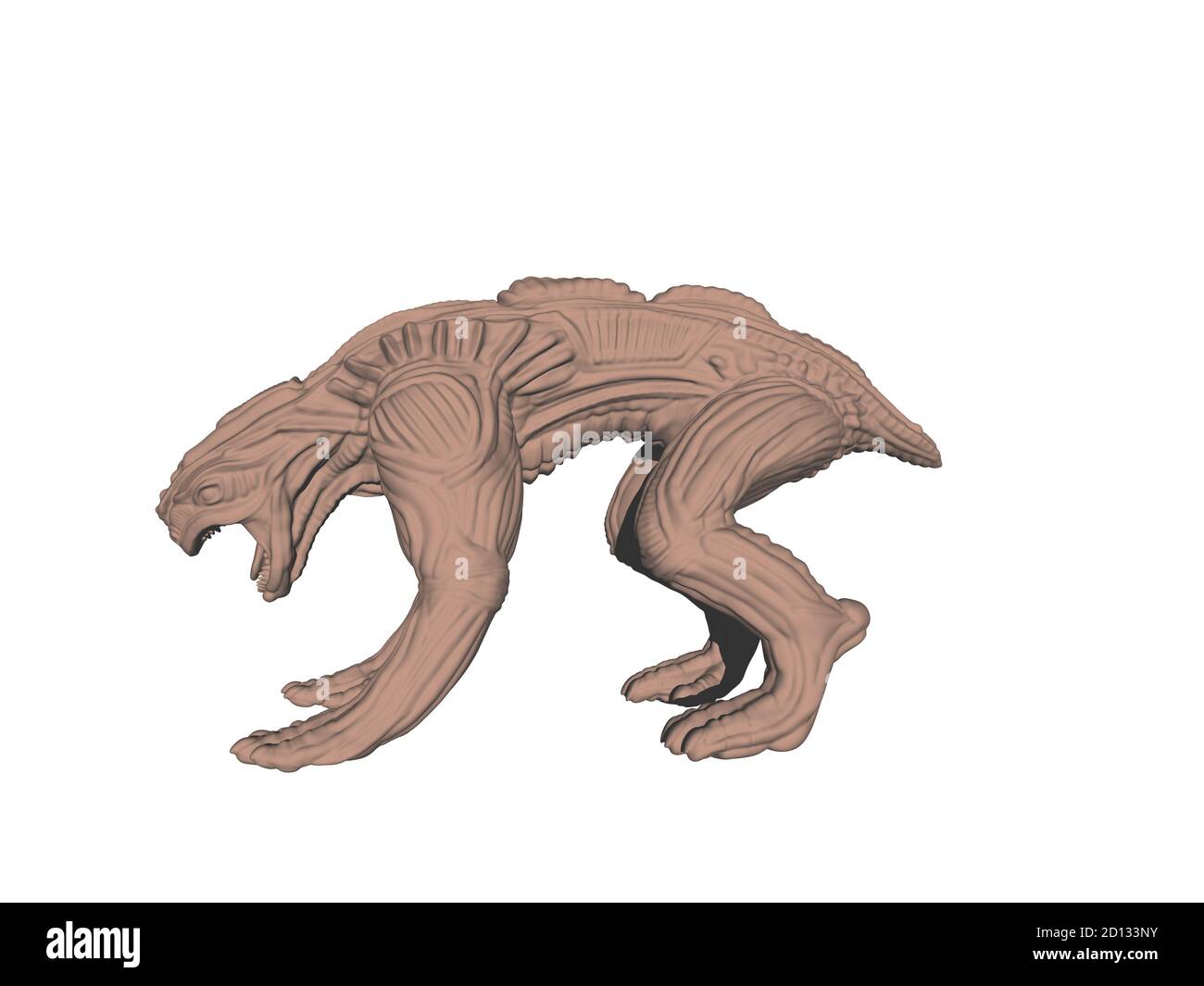 Monster dog as a figment of horror imagination Stock Photo - Alamy