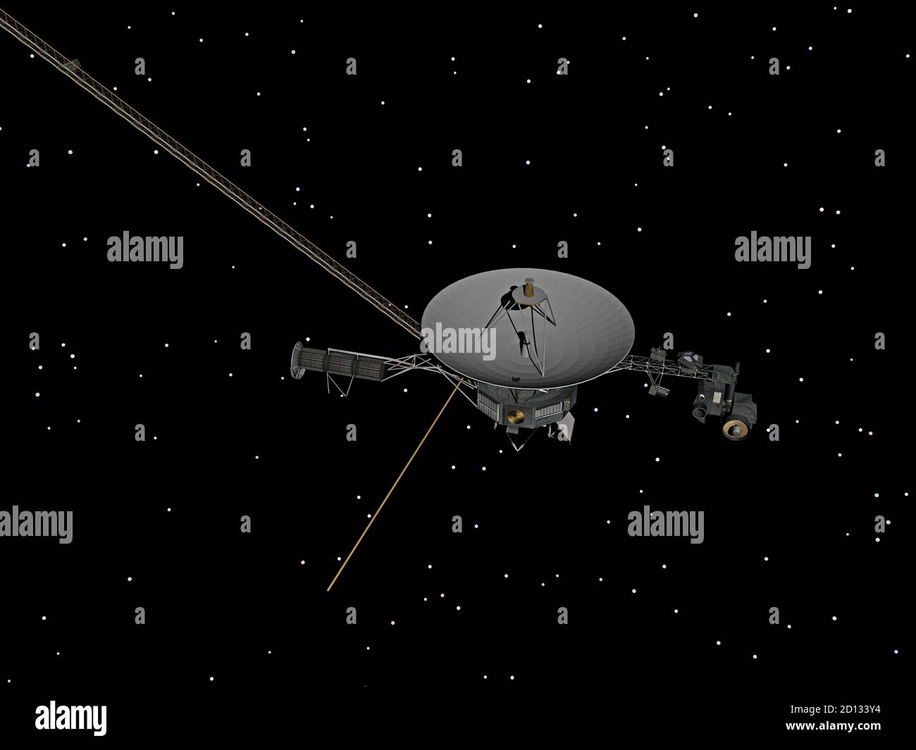 Satellite orbits around the Earth for observation Stock Photo - Alamy