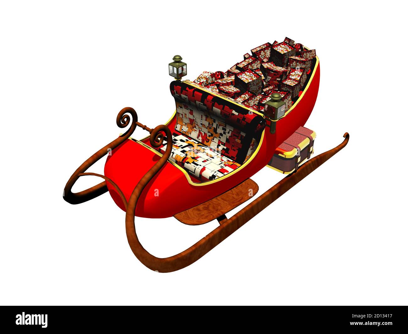 Sledge gifts Cut Out Stock Images & Pictures - Alamy