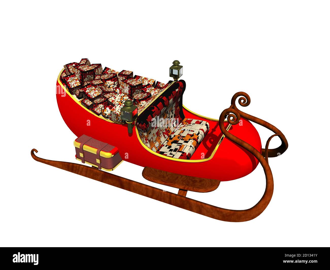 Sledge gifts Cut Out Stock Images & Pictures - Alamy