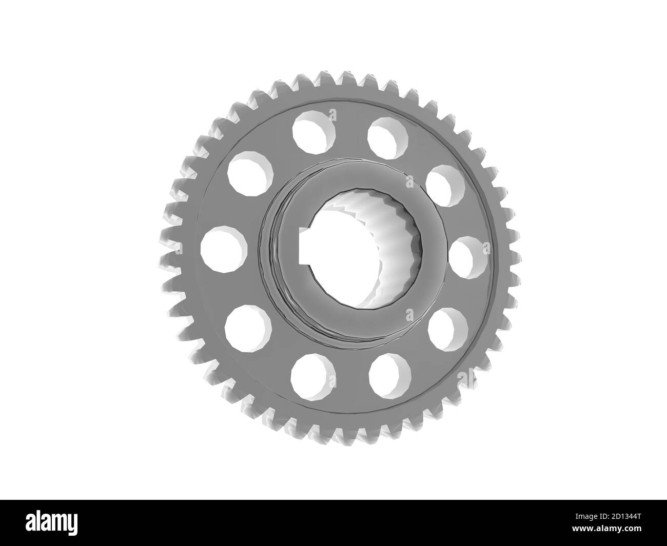 silver gear from a gear Stock Photo - Alamy