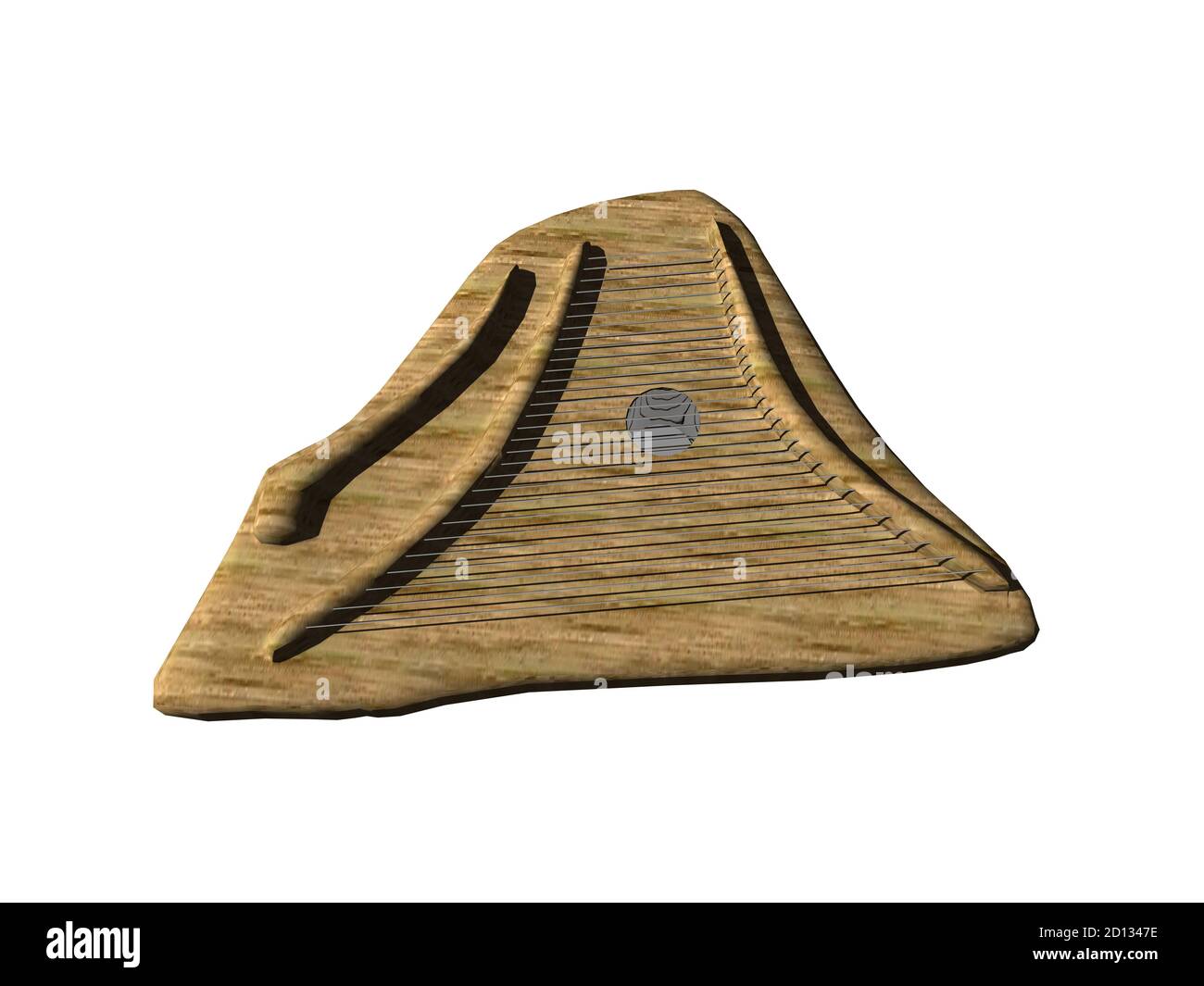 wooden tremor as a plucking instrument Stock Photo - Alamy