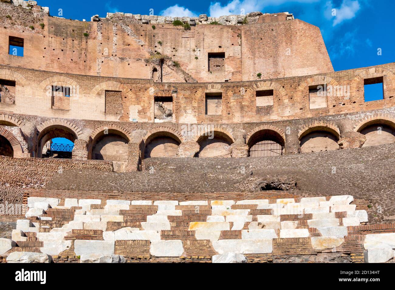 Colosseum rome interior hi-res stock photography and images - Alamy