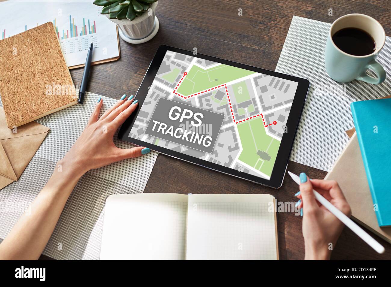 Tracking map hi-res stock photography and images - Alamy