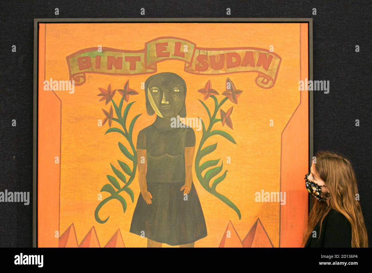 BONHAMS LONDON,UK 5 October 2020. SALAH EL MUR (Sudanese, Born 1966 ...