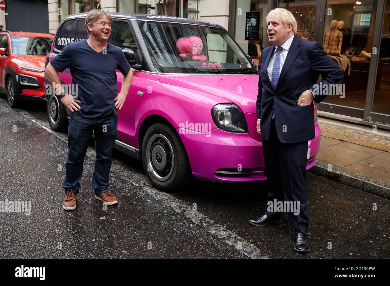 Founder and CEO of Octopus Energy Greg Jackson (left) with Prime ...