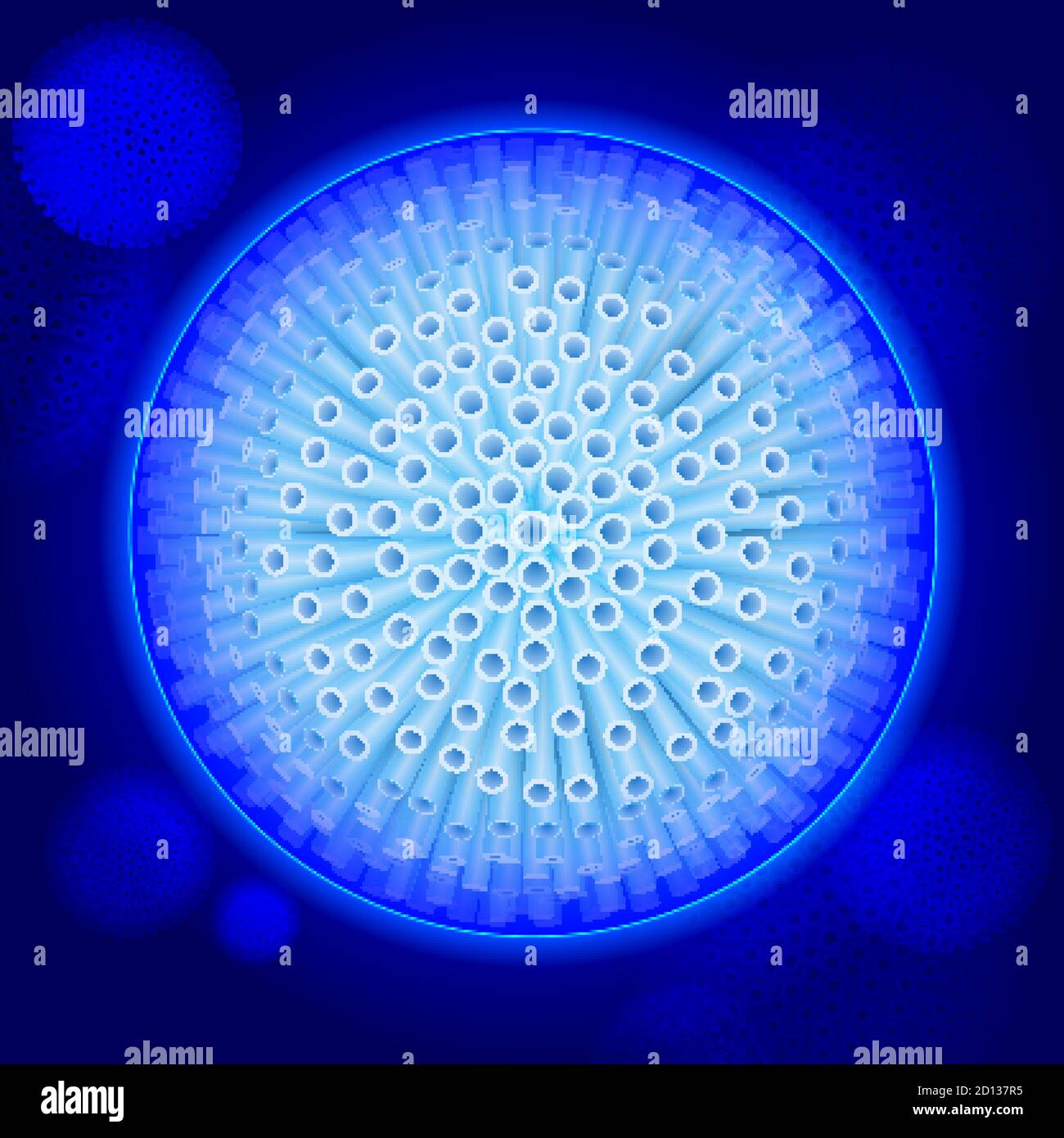 Abstract vector background. Viruses, bacteria Stock Vector Image & Art ...
