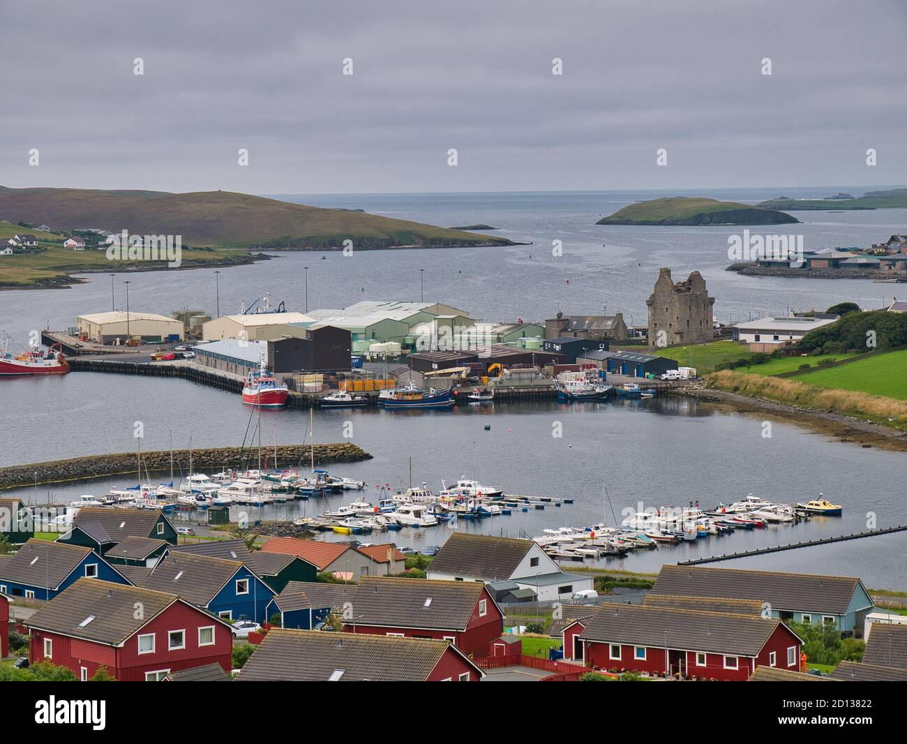 Scalloway hi-res stock photography and images - Alamy