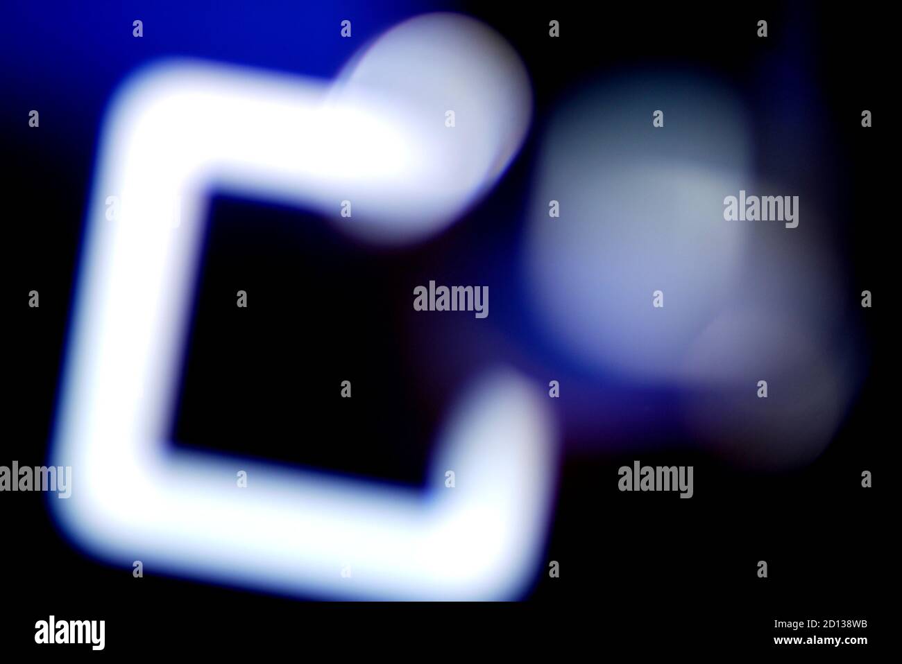 Abstract blurry background with seamless objects. Abstract objects in ...