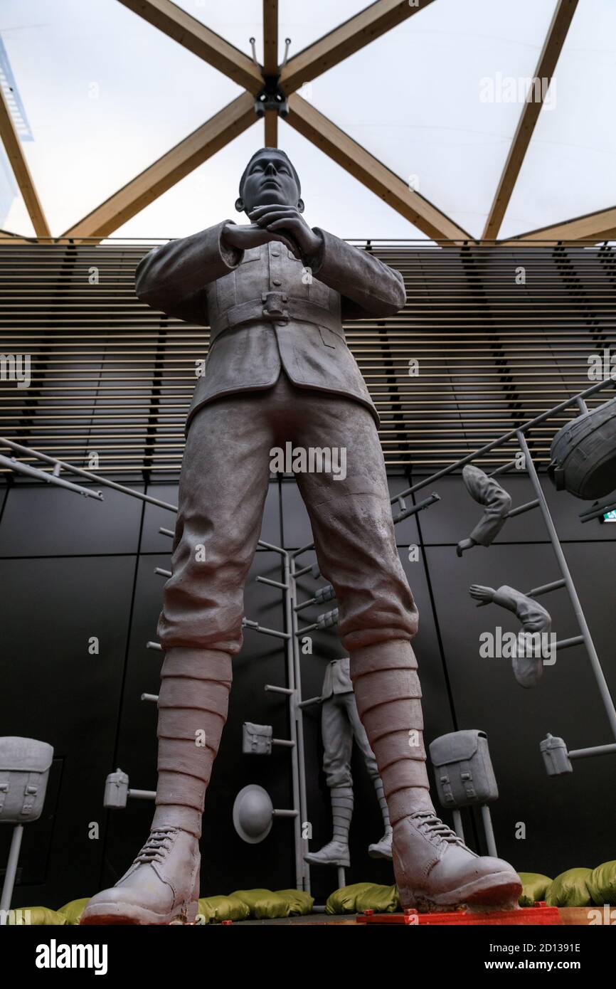 Brothers in Arms exhibit of fallen soldier, part of The Remembrance Art ...