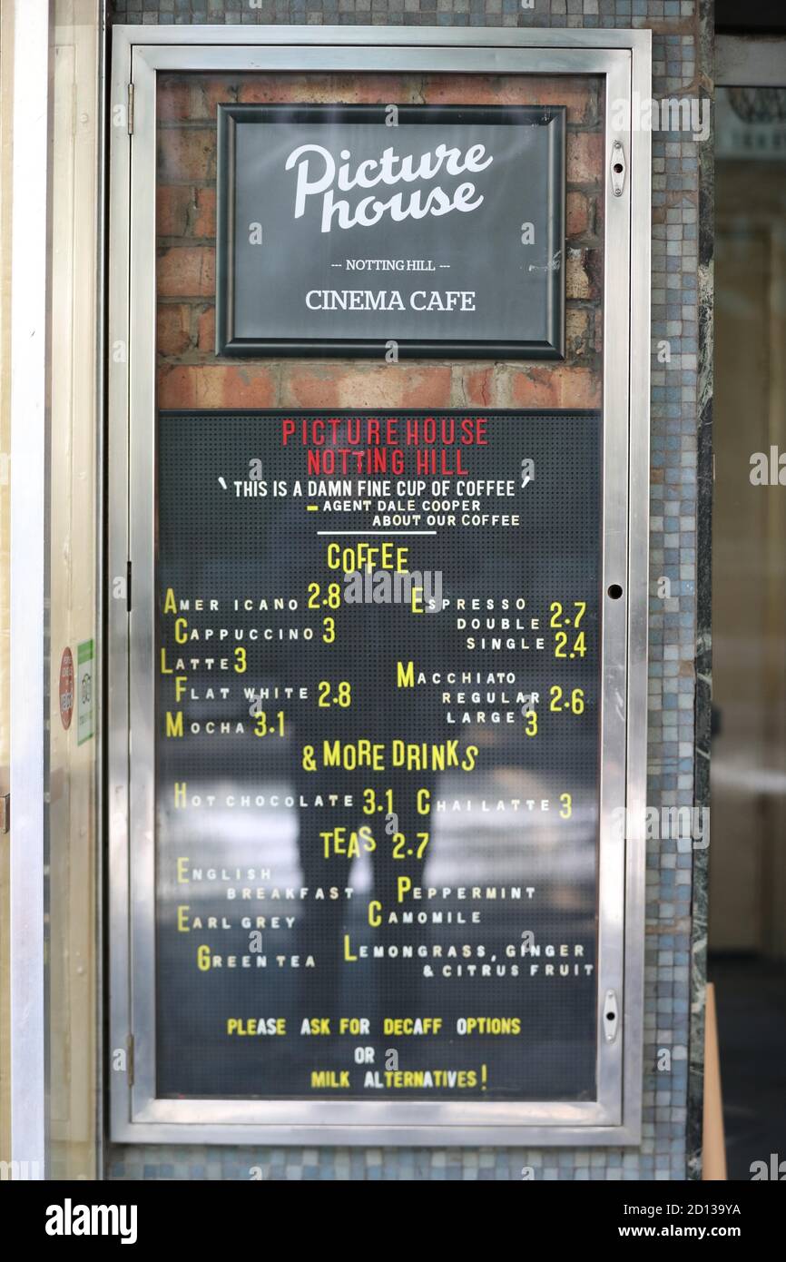 The Gate cinema in Notting Hill, London, one of the Picturehouse ...