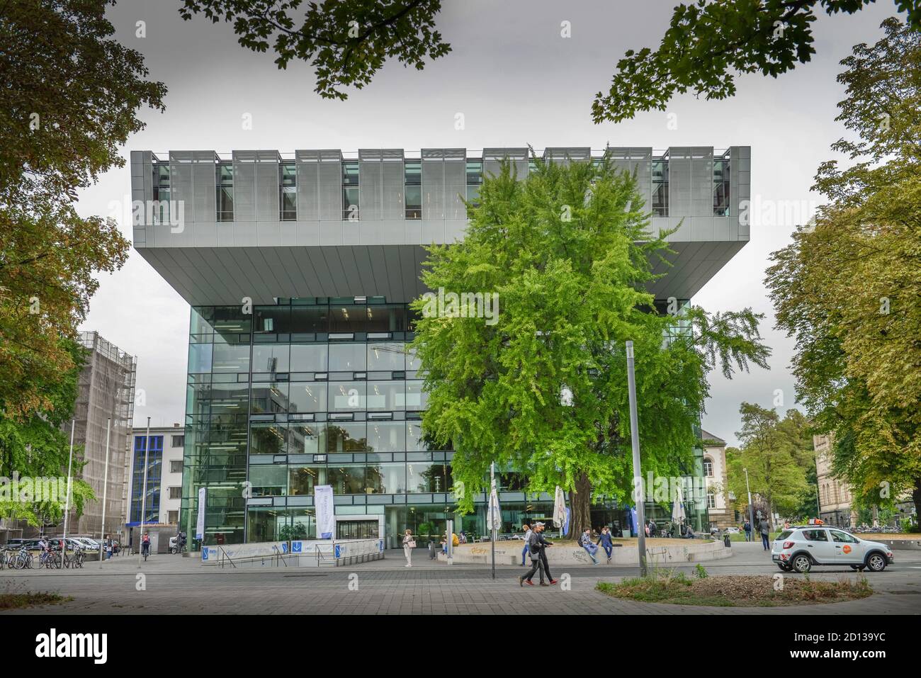 University management SuperC, RWTH, Templar's ditch, Aachen, North ...