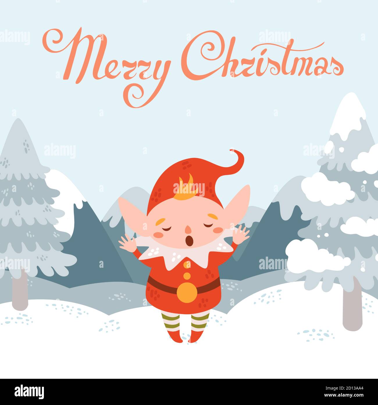 Elf sing hi-res stock photography and images - Alamy