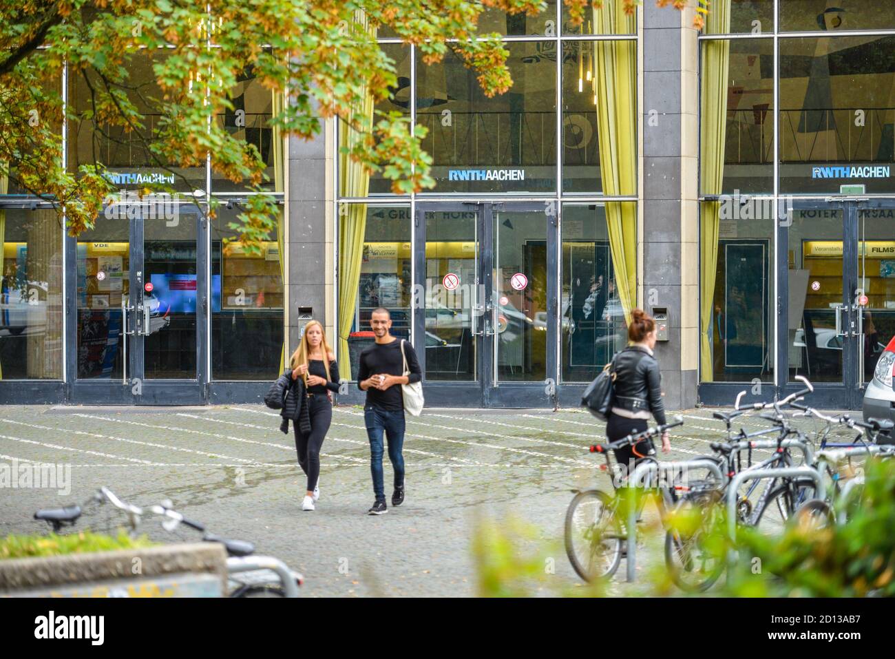 Main lecture hall, RWTH, Wüllnerstrasse, Aachen, North Rhine-Westphalia ...