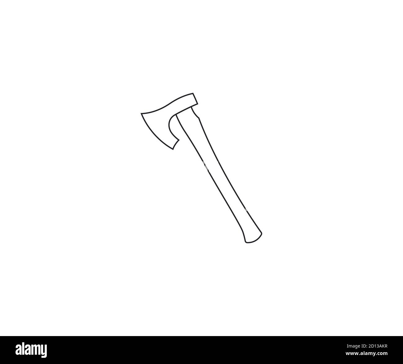 Axe construction tool icon vector hi-res stock photography and images ...