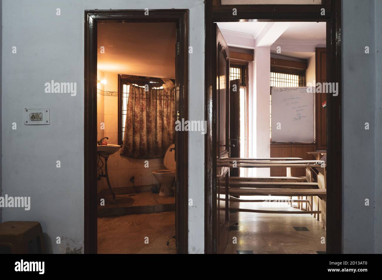 Rooms of an old property Stock Photo - Alamy