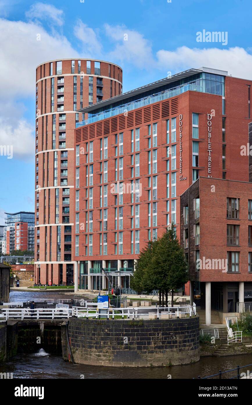 Residential apartment building in Leeds city centre, West Yorkshire ...