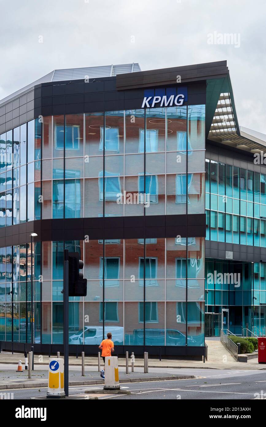 New KPMG Office building in Leeds city centre, West Yorkshire, northern ...