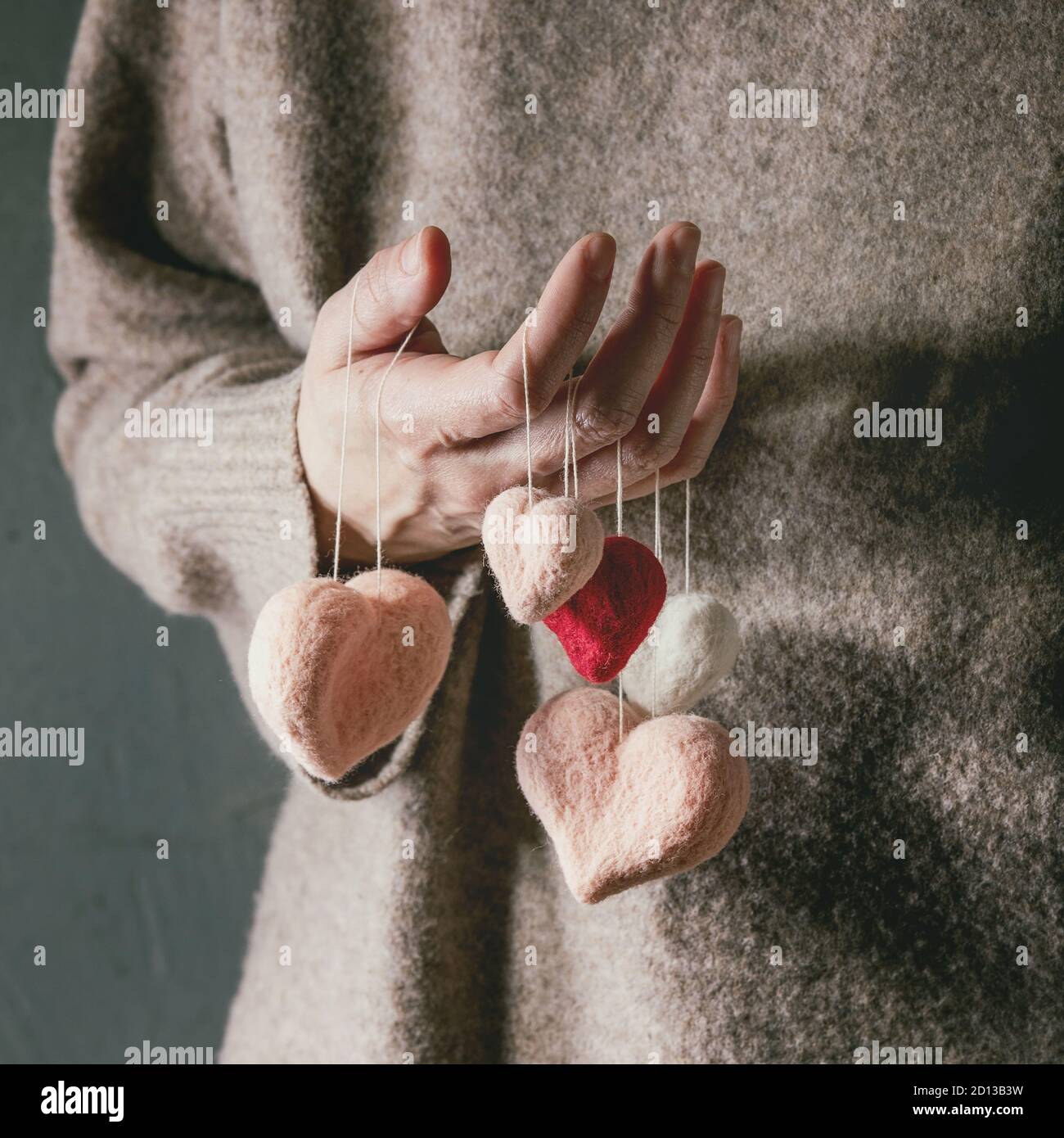 Felt fingers hi-res stock photography and images - Alamy