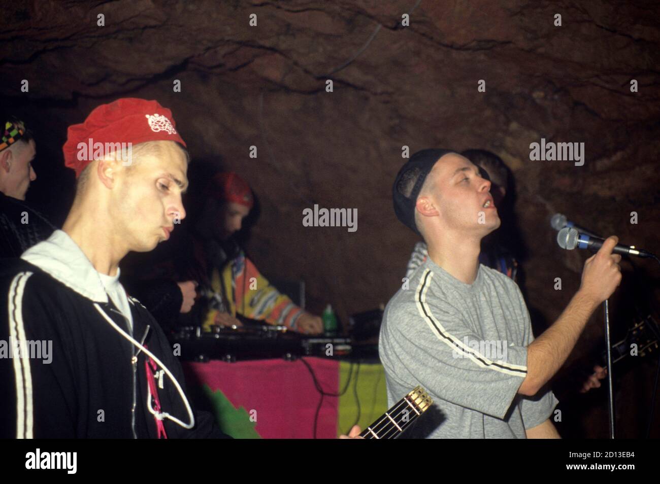 EMF's Zachary Foley and James Atkin live at the Rave in the Cave at ...