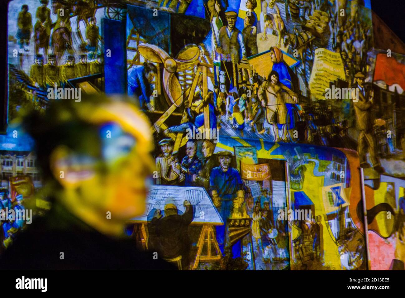 Light-Up Leith History Mural returns from 25 September to 4 October ...