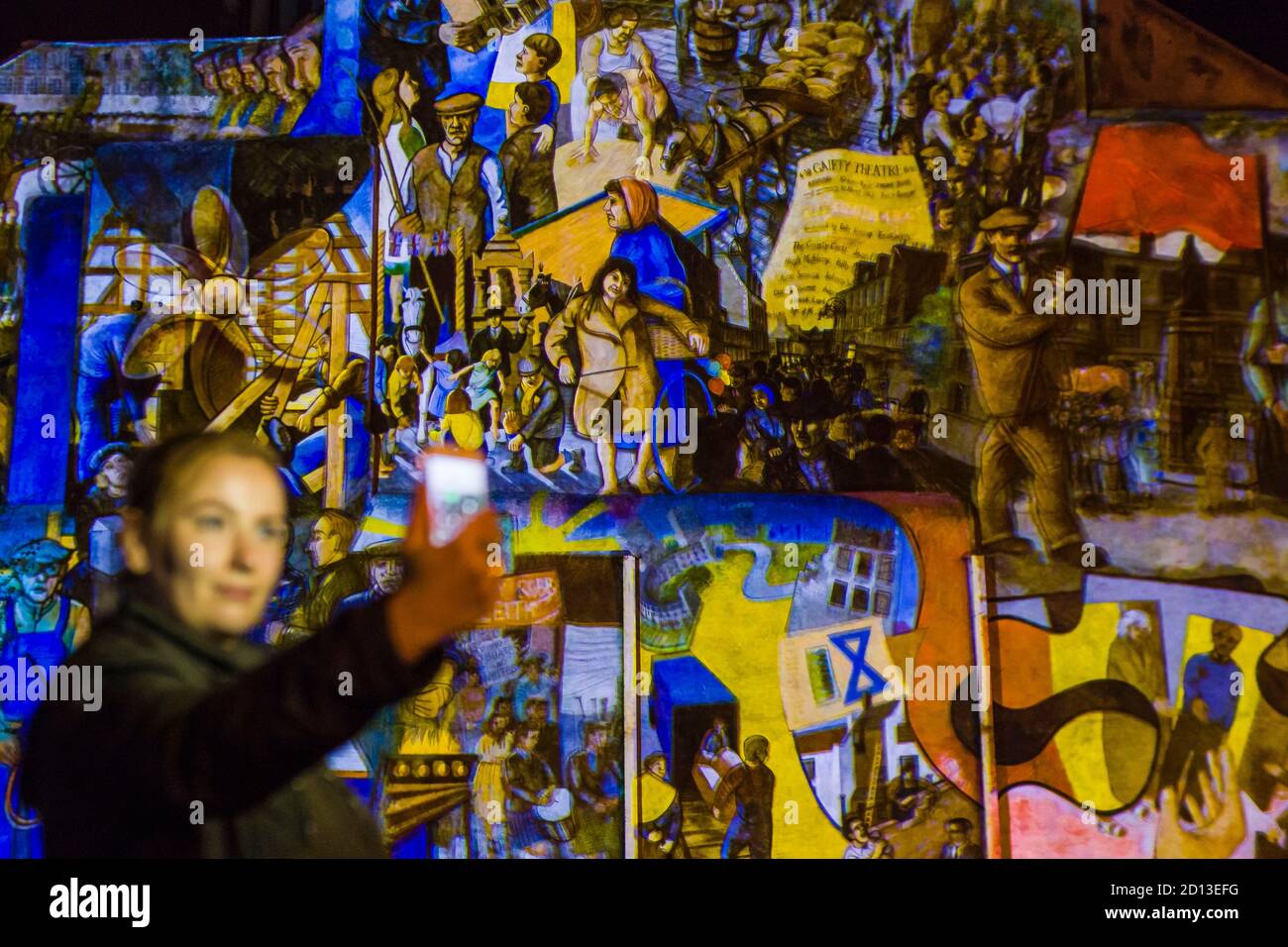 Light-Up Leith History Mural returns from 25 September to 4 October ...