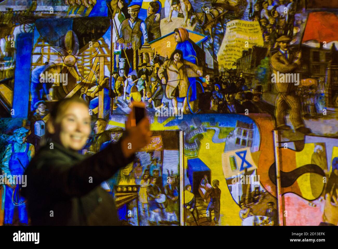 Light-Up Leith History Mural returns from 25 September to 4 October ...