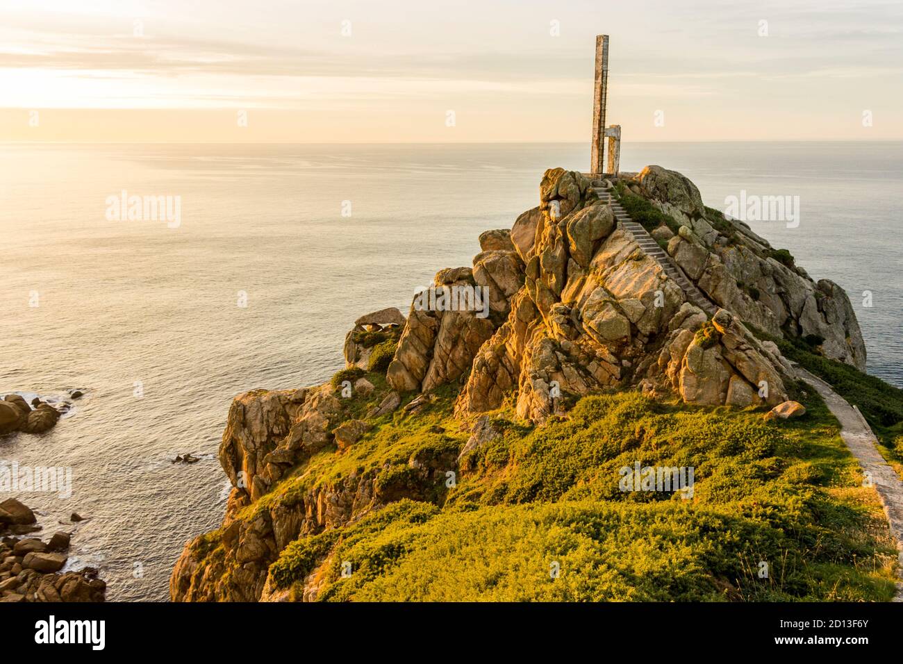 Ferrol, Spain. The lighthouse at Cabo Prior in Galicia Stock Photo - Alamy