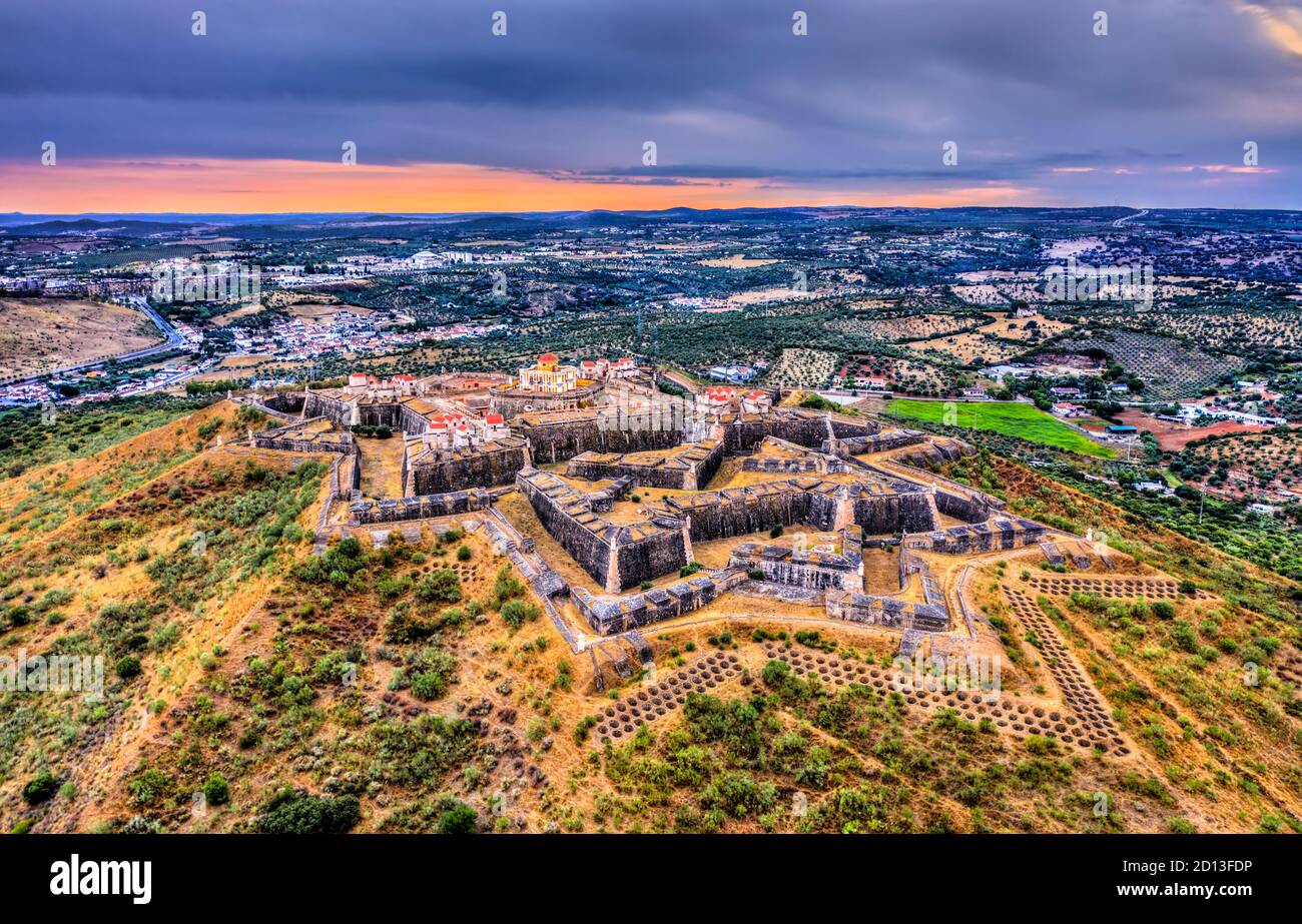 The Nossa Senhora da Graca Fort in Elvas, Portugal Stock Photo - Alamy