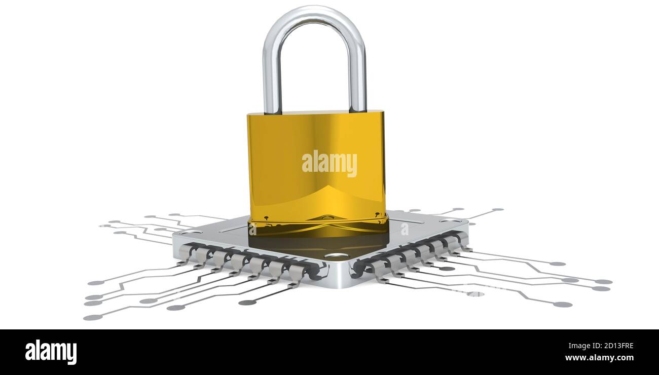 Cpu lock background hi-res stock photography and images - Alamy