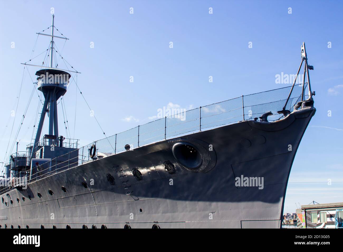 27 September 2020 HMS Caroline, a decommissioned C-class light cruiser ...