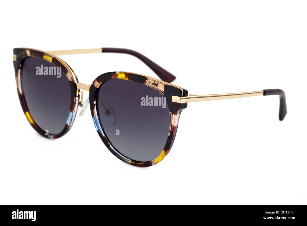 side view of modern sunglasses isolated on white background Stock Photo ...