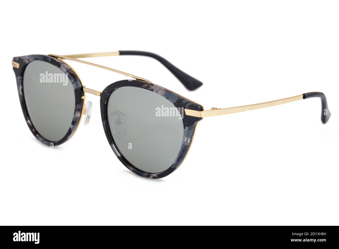 side view of modern sunglasses isolated on white background Stock Photo ...