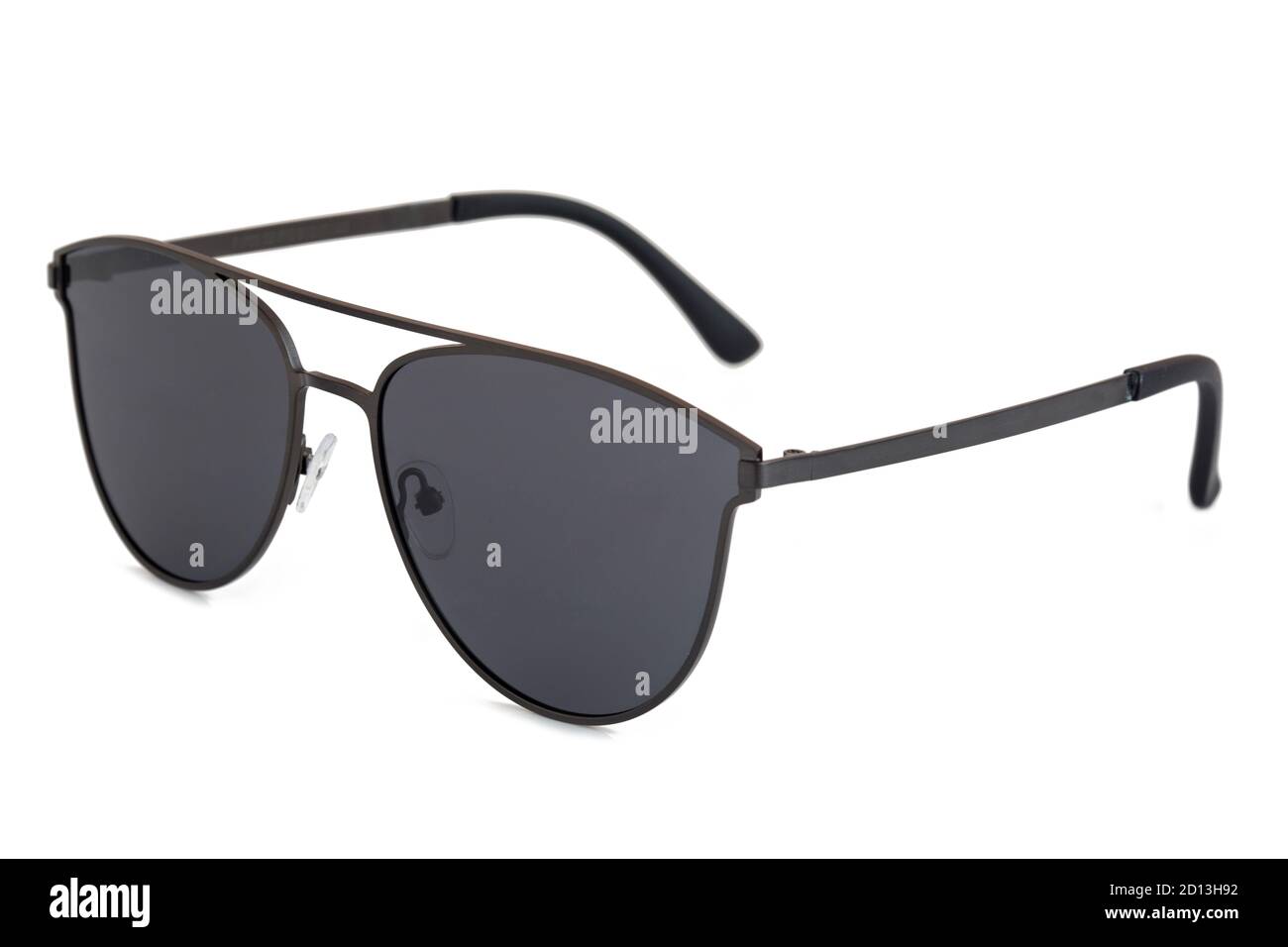 side view of modern sunglasses isolated on white background Stock Photo ...