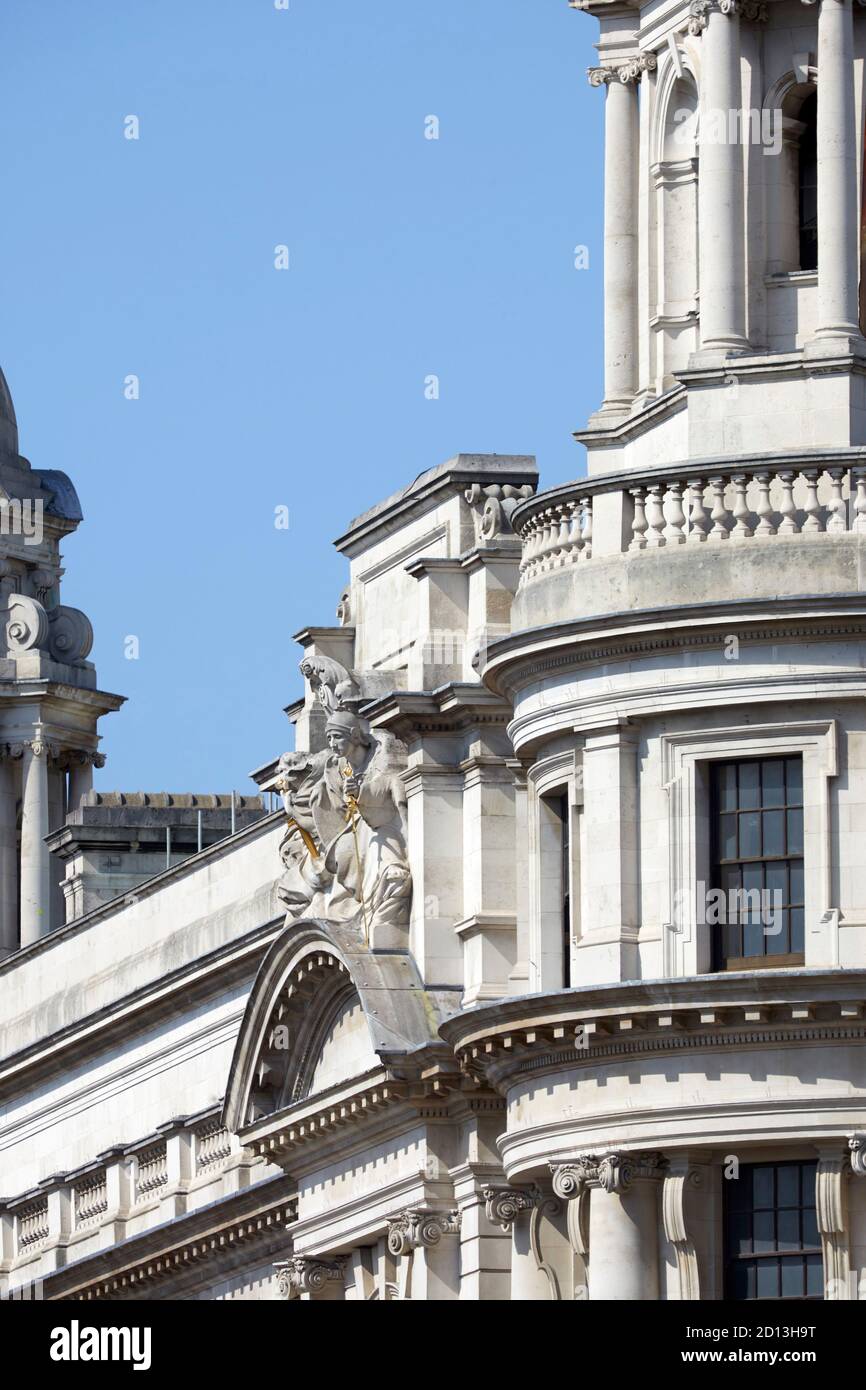 Views around Whitehall. London cityscape, streets and facades, London ...