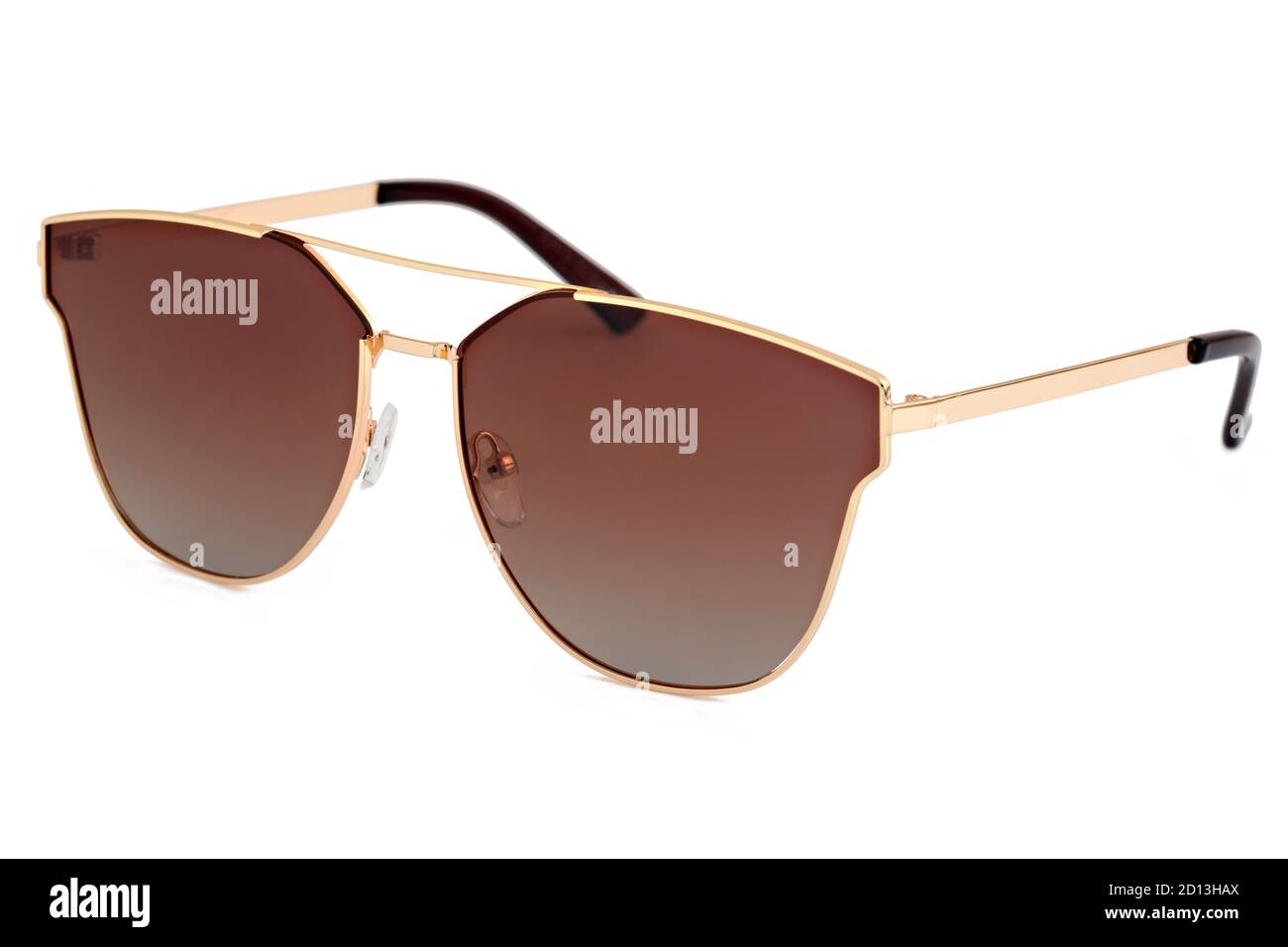 side view of modern sunglasses isolated on white background Stock Photo ...