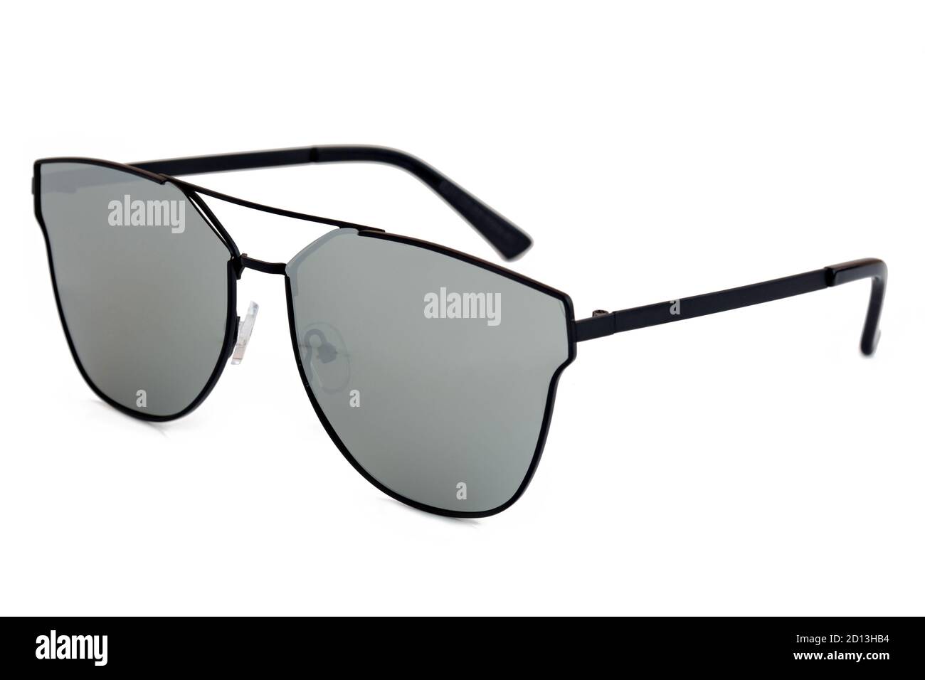 side view of modern sunglasses isolated on white background Stock Photo ...