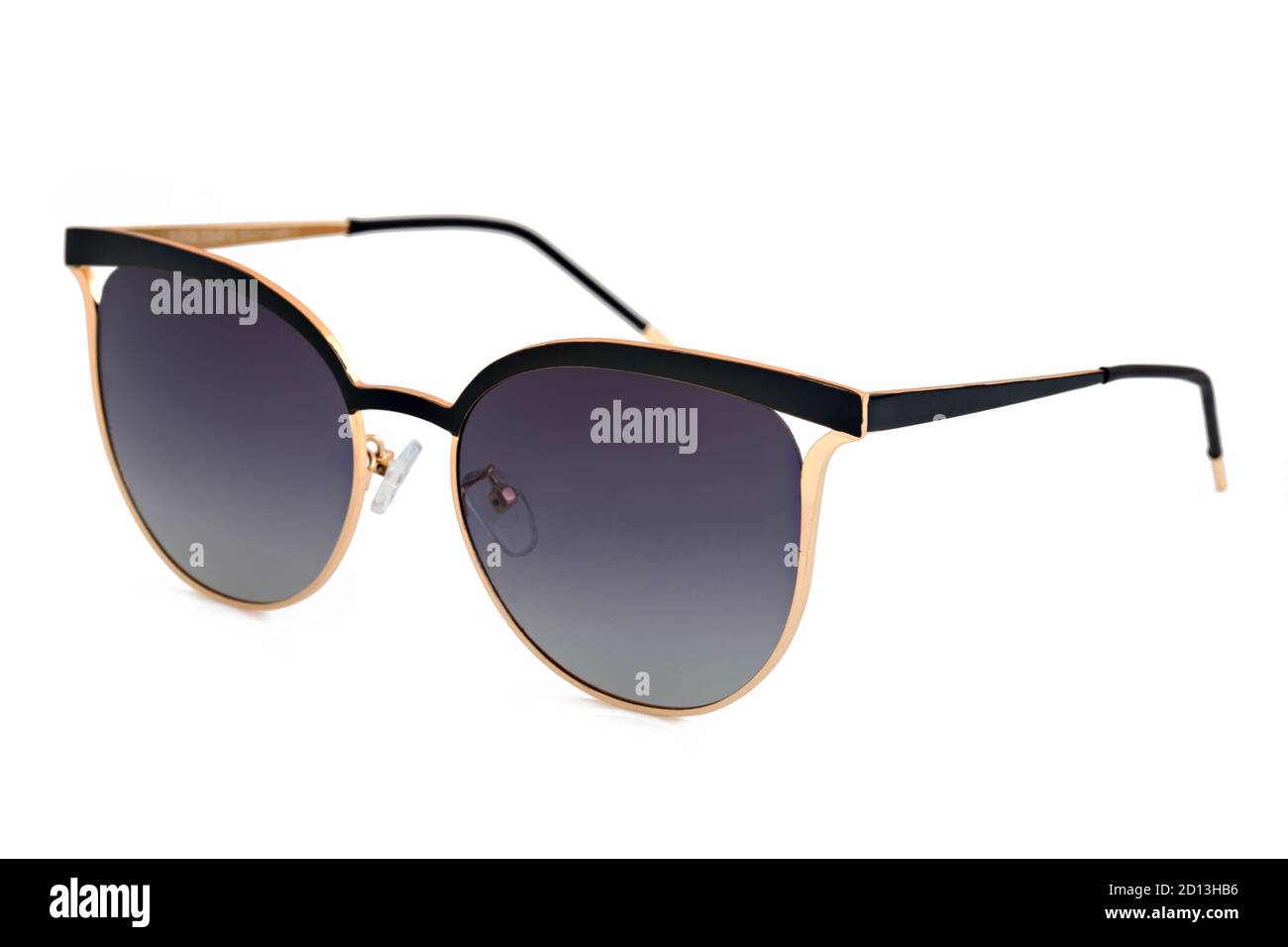 side view of modern sunglasses isolated on white background Stock Photo ...