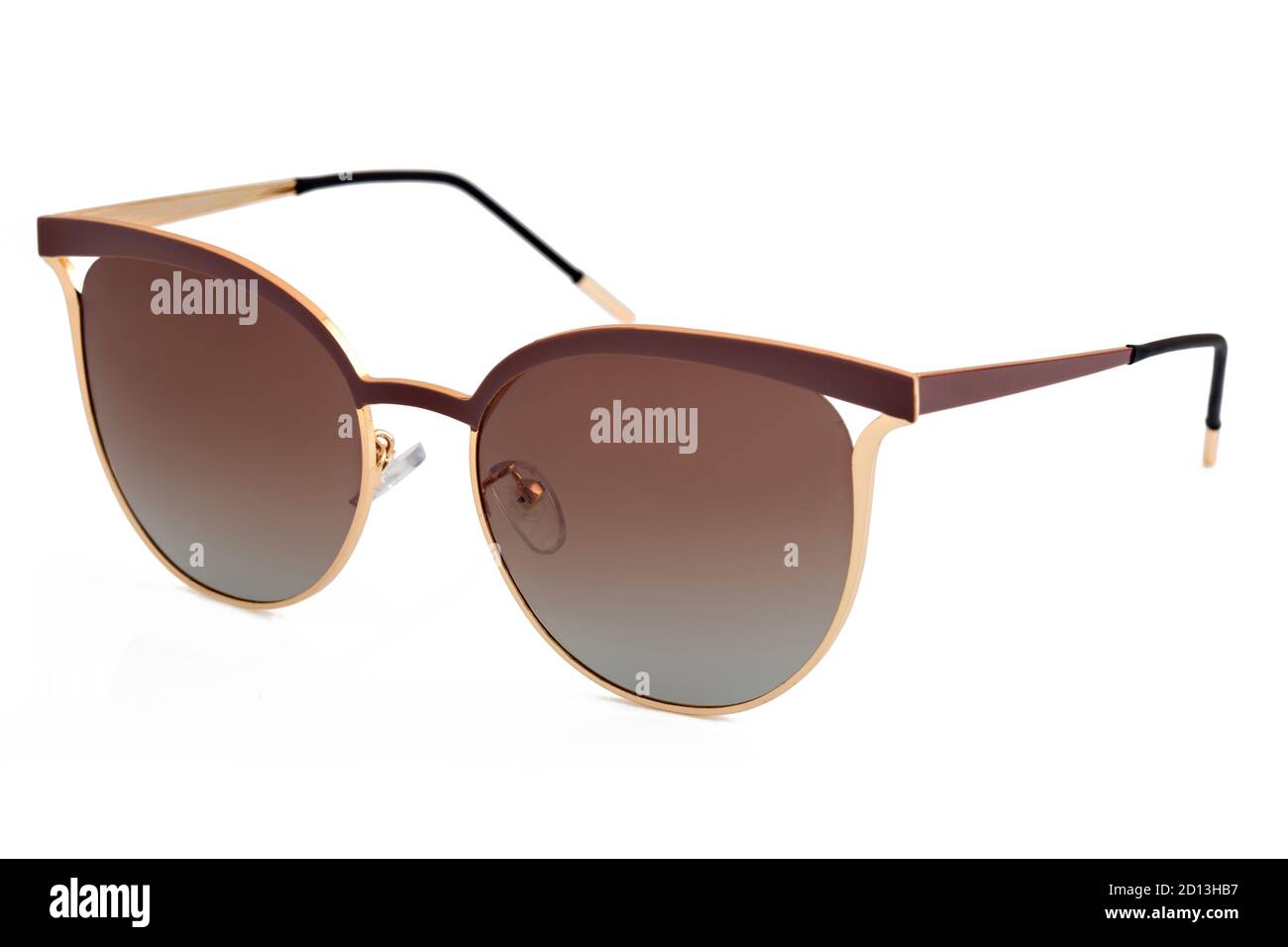 side view of modern sunglasses isolated on white background Stock Photo ...